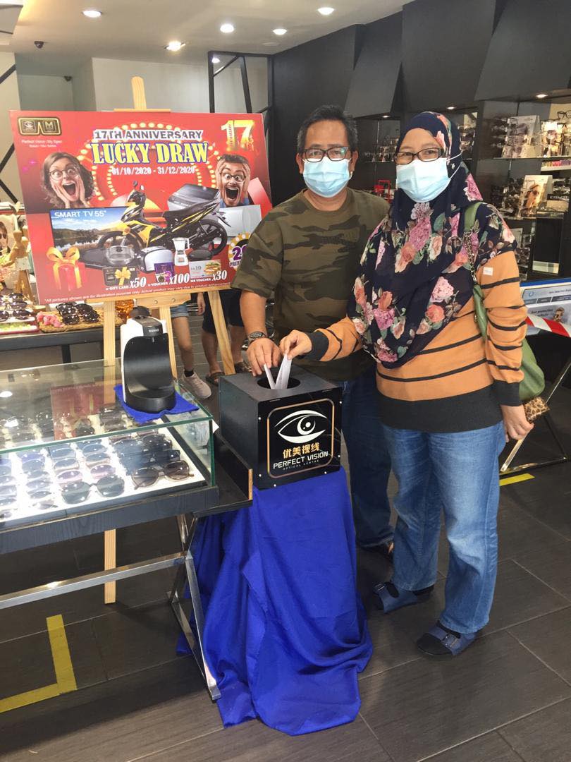 Our 17th Anniversary Lucky Draw Participant (Part 2) – Perfect Vision